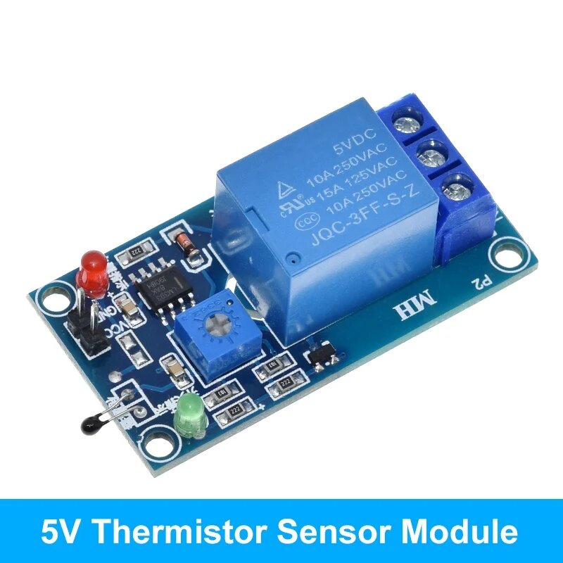 5V Термисторный датчик температуры с реле для Arduino, 3шт