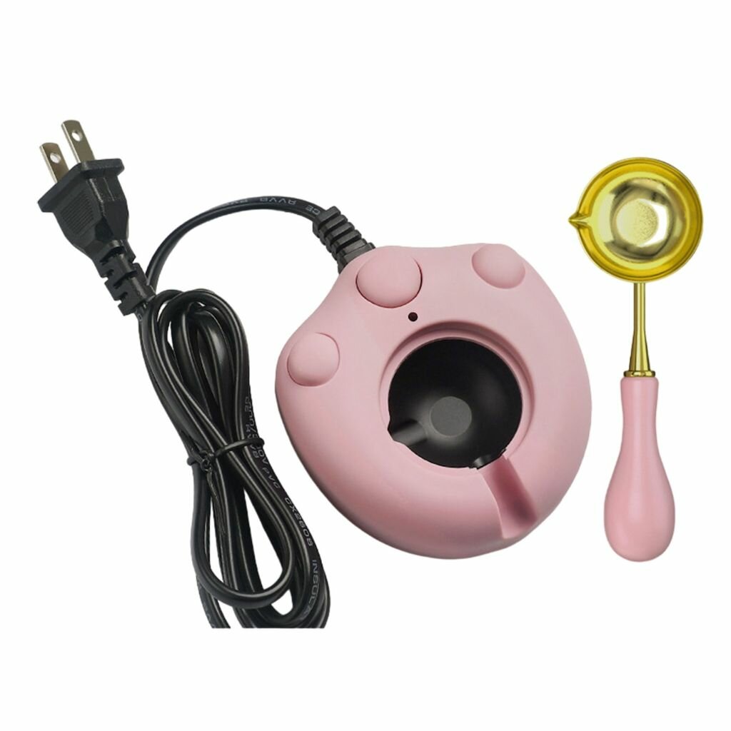 Электрические подогреватели сургучной печати с металлической ложкой для штампов, расплавленных бусин и палочек