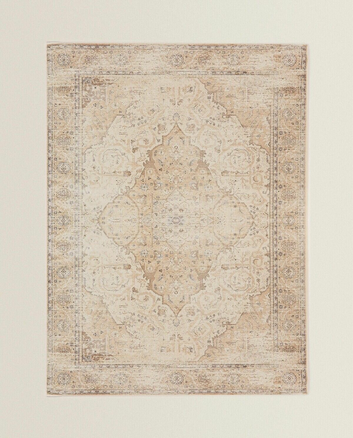 Ковер с винтажным эффектом ZARA HOME Коричневый 200 x 300 cm 2353/029-2