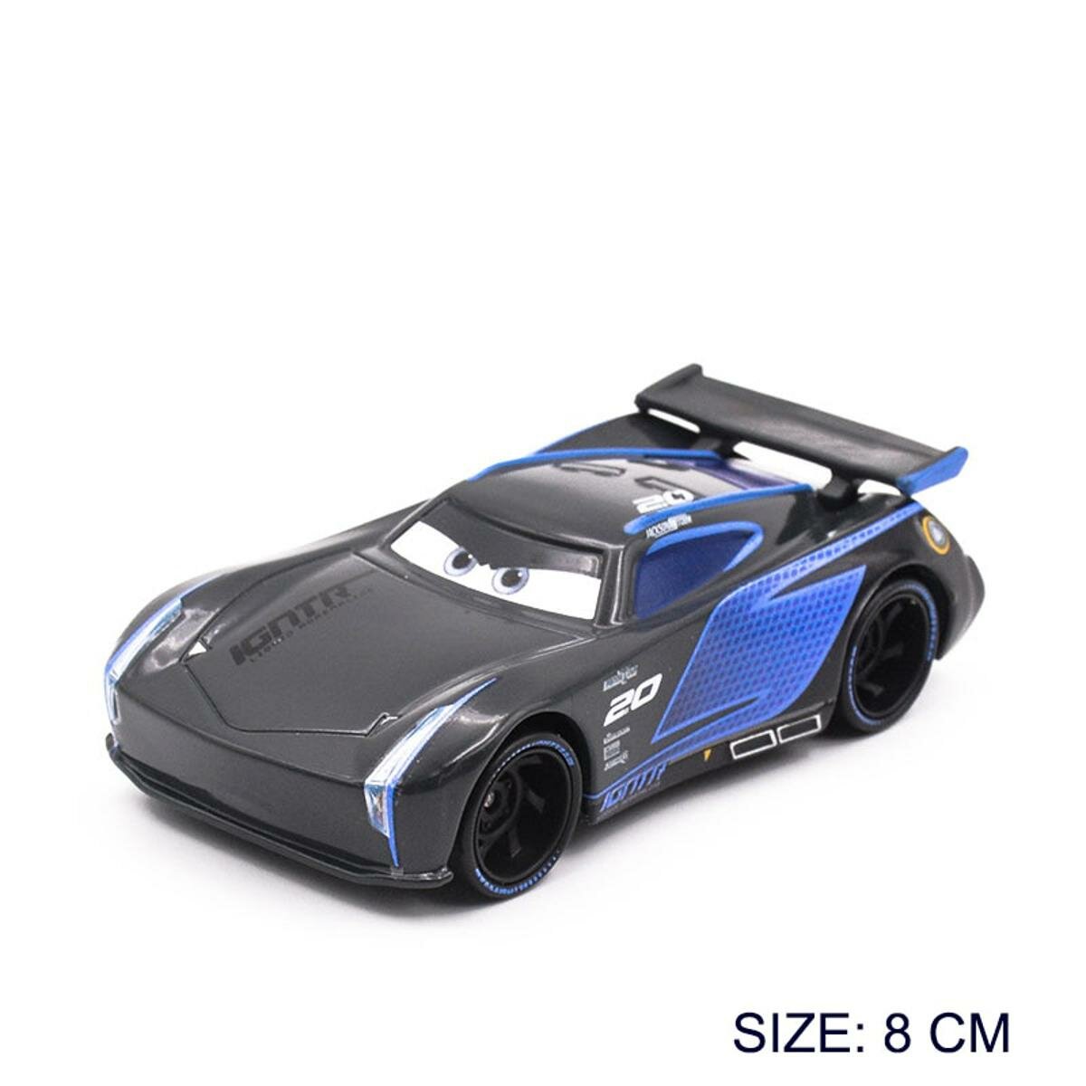 1:55 Disney Pixar Cars 2 3 Toys Lightning McQueen Jackson Storm Mack Uncle Truck Diecast Model Car Toy Kids Birthday Gif
