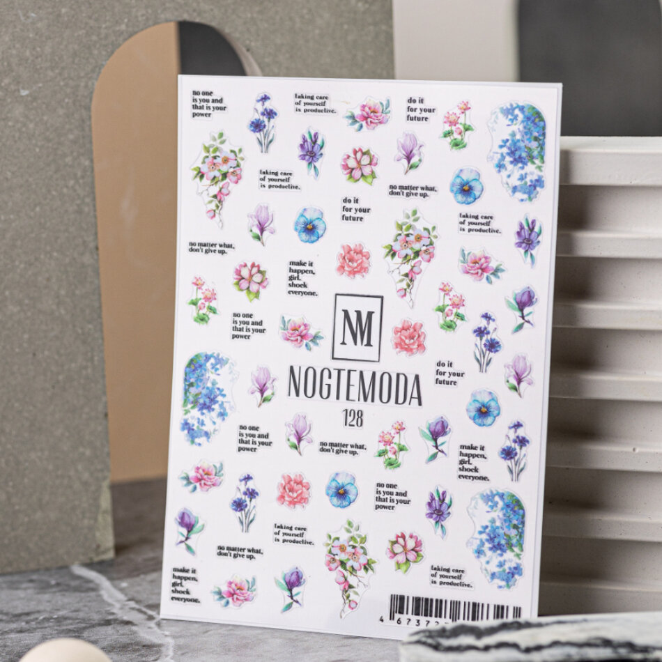 Наклейки NogteModa №128