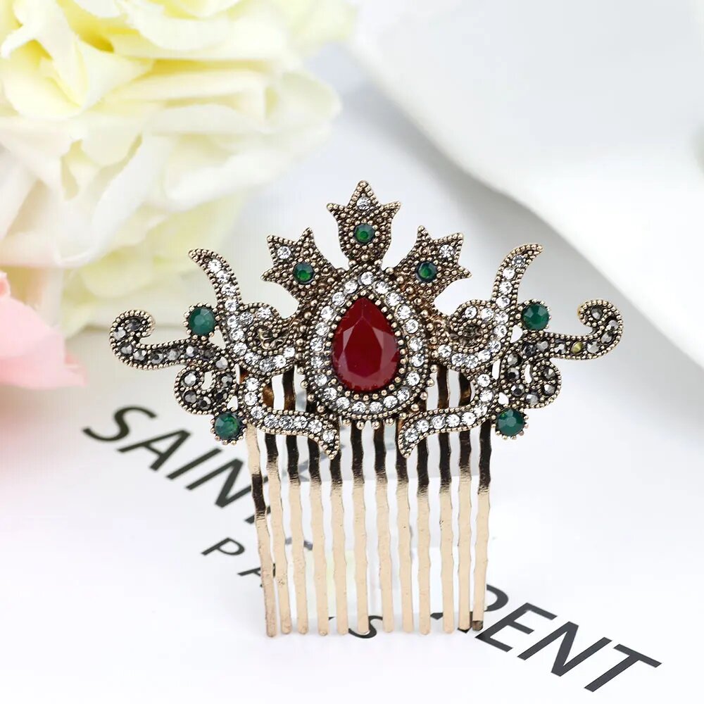 SUNSPICEMS Гребень для волос золотой LL122RED