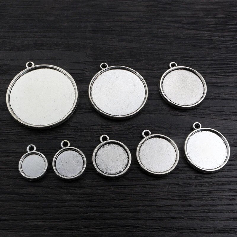 Базы для кабошонов Antique Silver