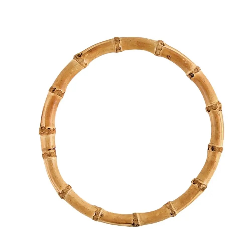 Бамбуковый круглый каркас для сумки, 14cm