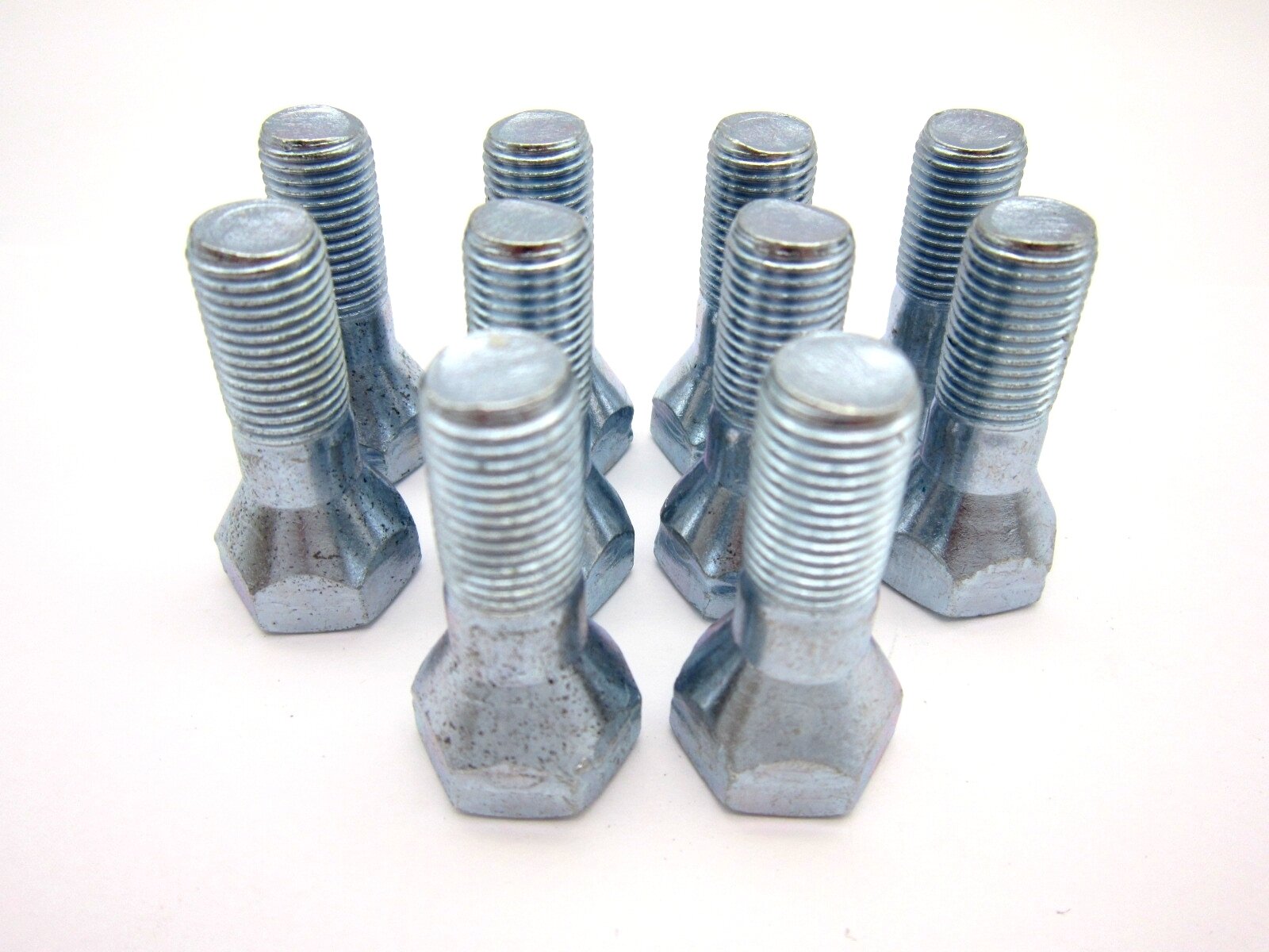 Болт колесный M12X1,25X27 под ключ 19мм, для ВАЗ 2101 ст. обр, оцинкованный, 10 шт.