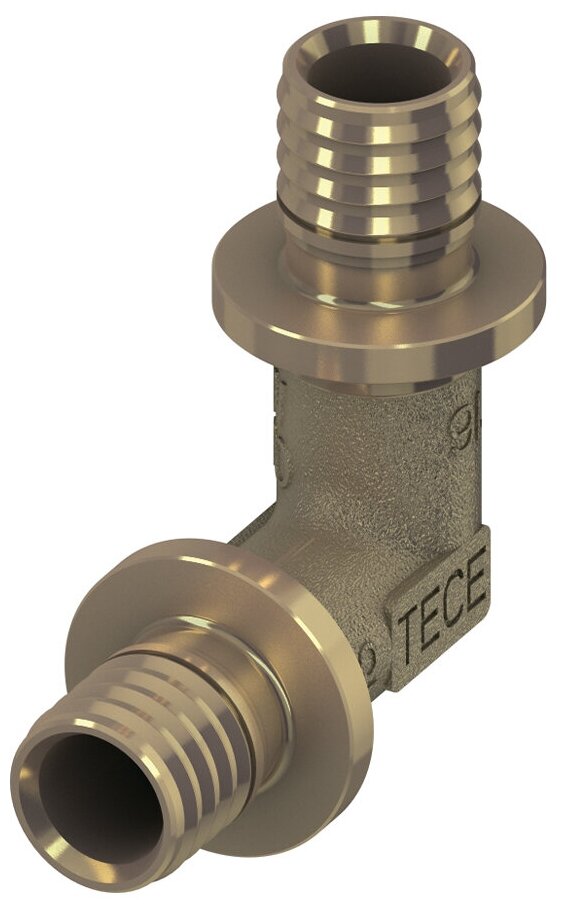 Угол Tece 25 х 25 мм латунь (767025)