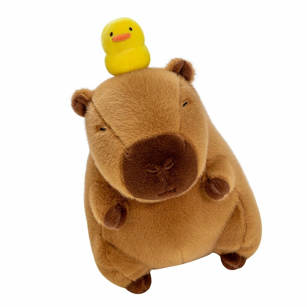 Плюшевая игрушка-Утка-капибара Capybara Duck-40 см