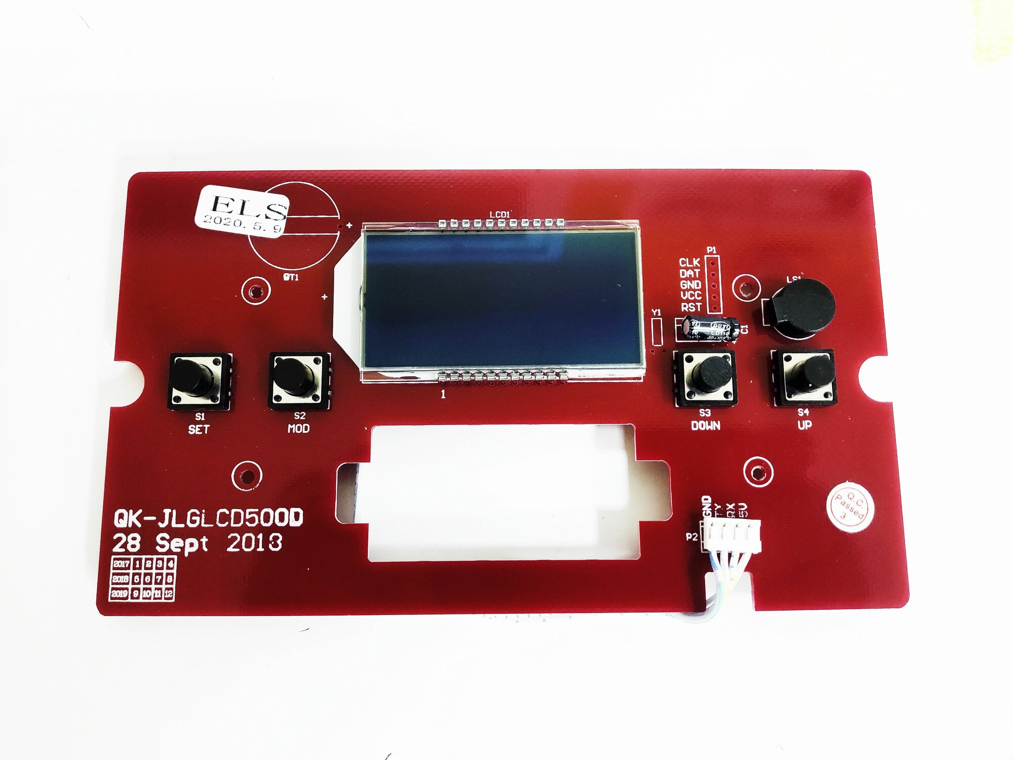 Плата модуля индикации (плата дисплея) GB-LCD001 Arderia D22013.0636-202