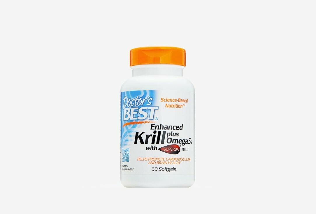 Омега 3 DOCTORS BEST krill plus with omega 3 1720 мг