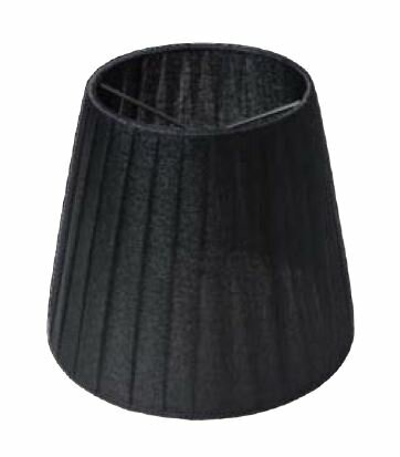 Donolux Classic абажур черного цвета, размеры 10х15х13, для ламп типа свеча