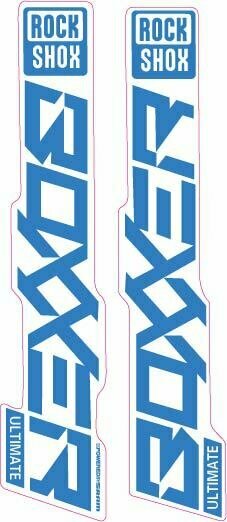 Наклейка LYRIK ROCK-SHOX, для горного велосипеда, передняя вилка, 2018 г.