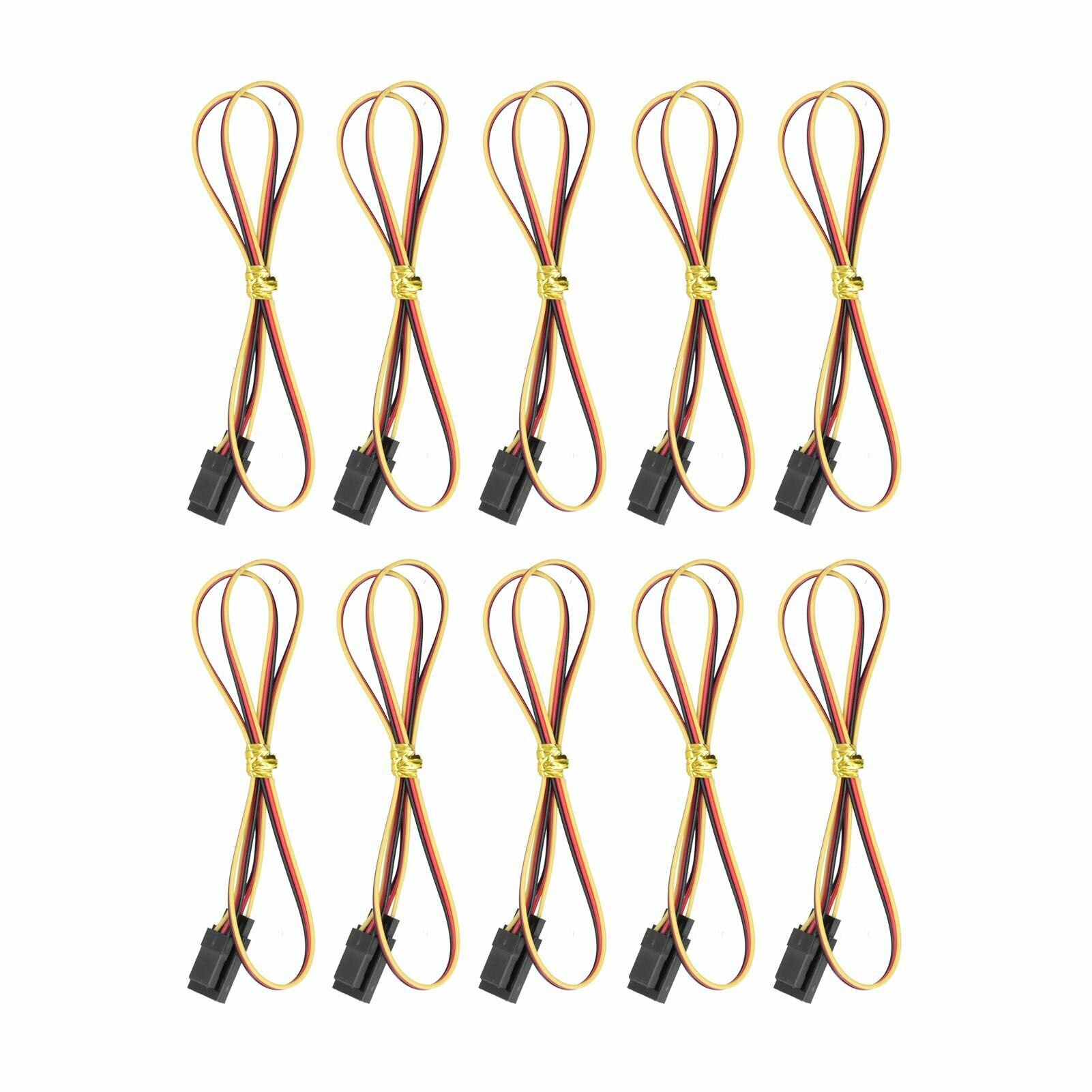 10 шт. кабель-удлинитель сервопривода 458 мм 3Pin