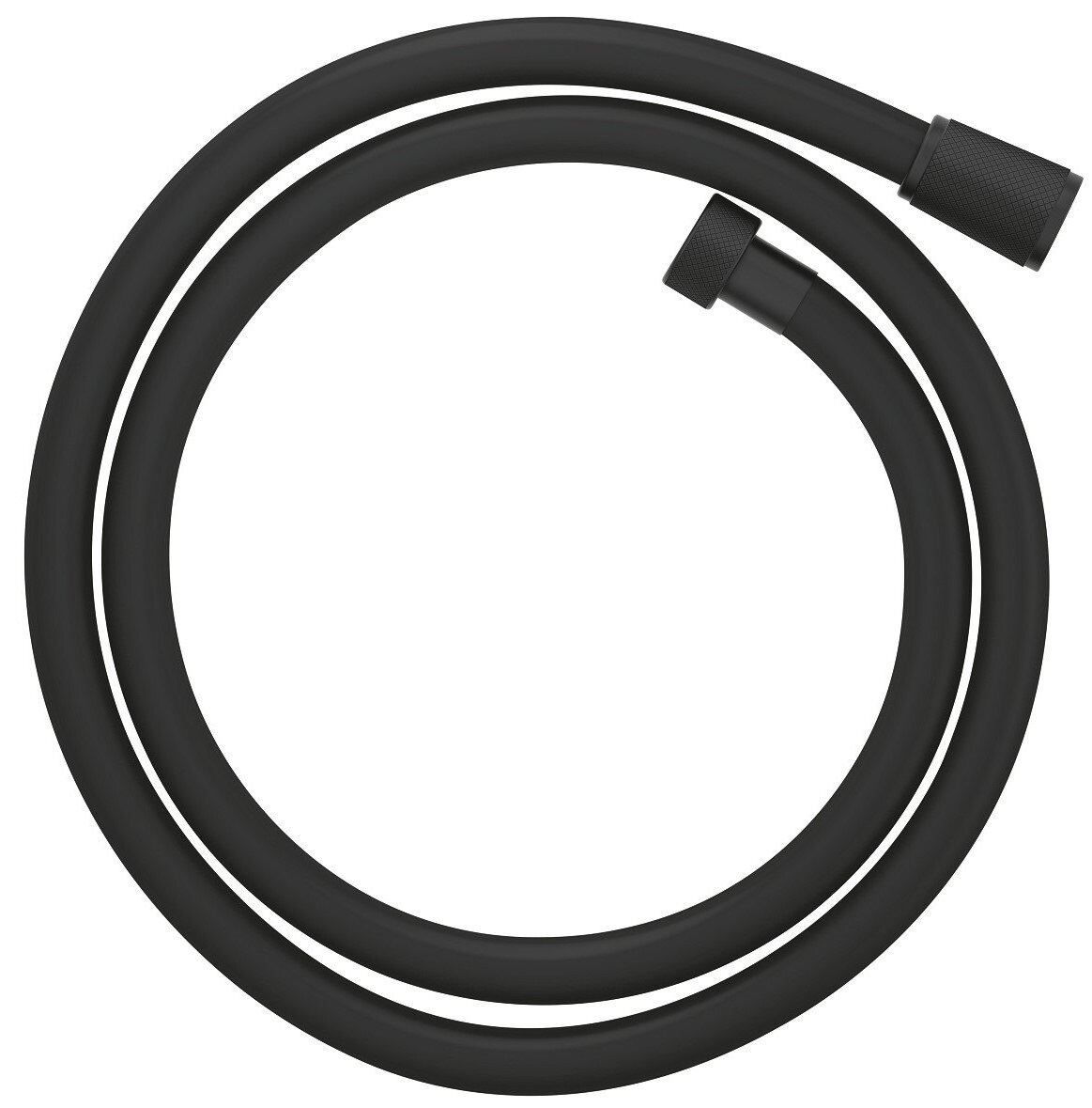 Душевой шланг Grohe Silverflex 125 28362KF1 с защитой от перекручивания, фантомный черный