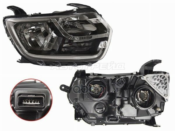 Фара Renault Duster 21- (Справа/ С электрокорректором) Sat арт. ST-553-1121R