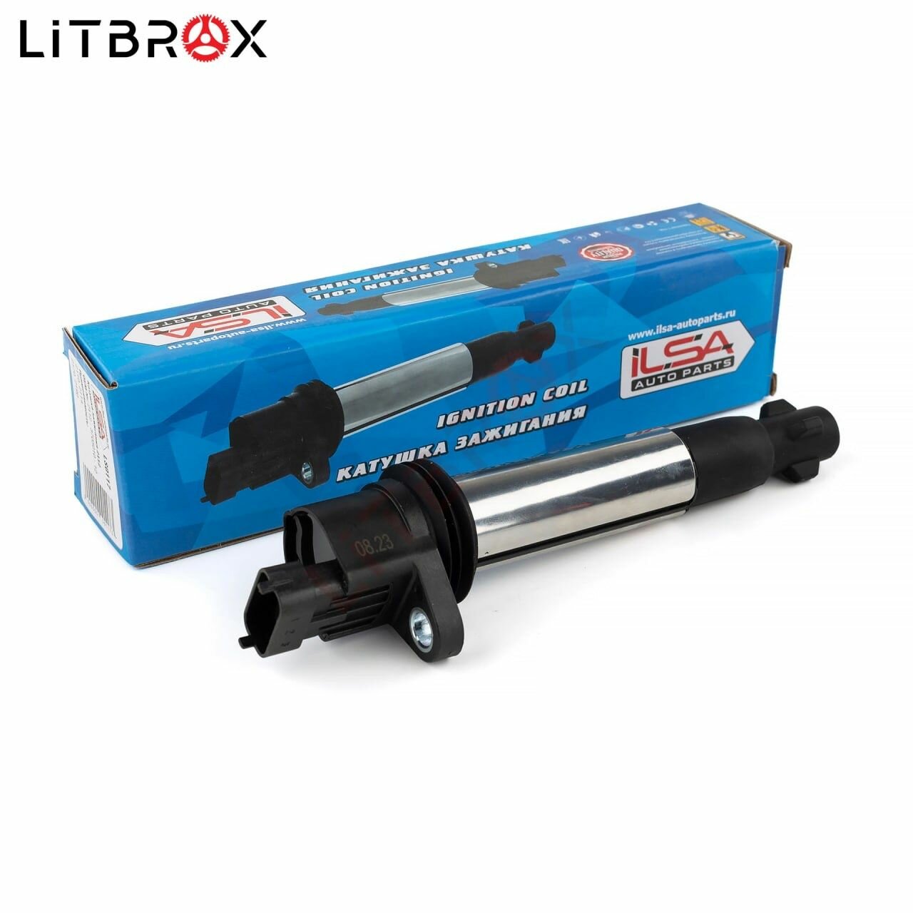 Катушка зажигания (16 кл) (аналог BOSCH) 'ILSA' ВАЗ LADA 2110-2112, 1118 Kalina, Priora, Granta, Vesta, XRay / LS0117 / 2112-3705010-12