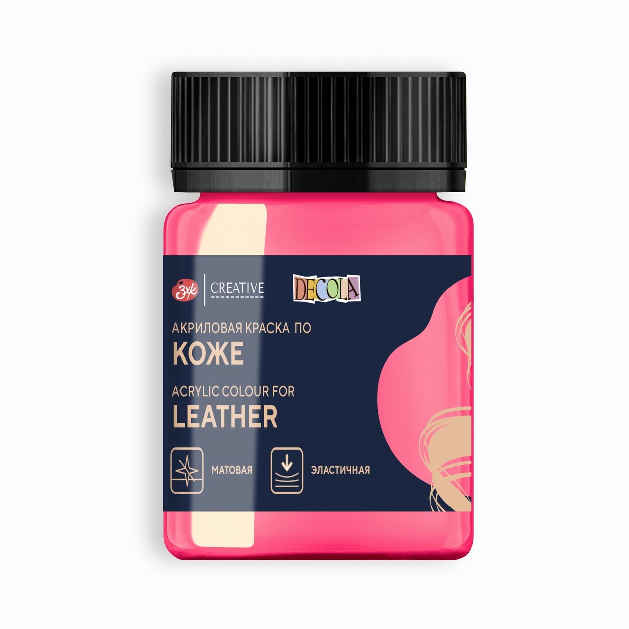 Акрил ЗХК Невская Палитра DECOLA по коже 50мл Фуксия