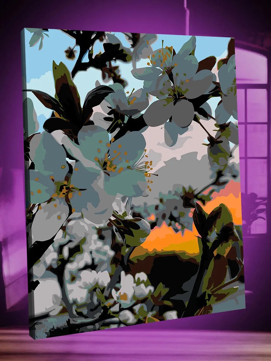 Картина по номерам Весна