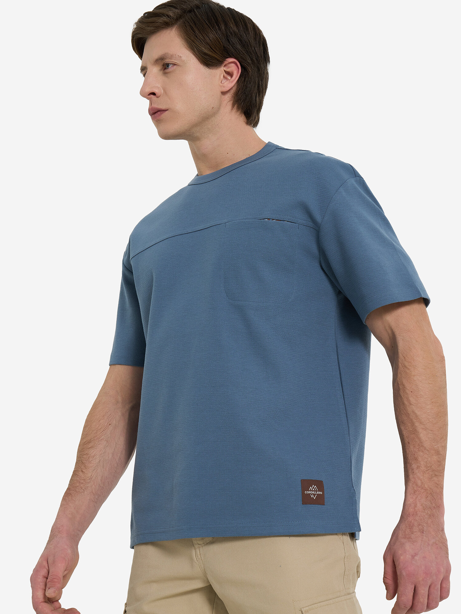 Футболка Travel Men's SS T-shirt textured fabric