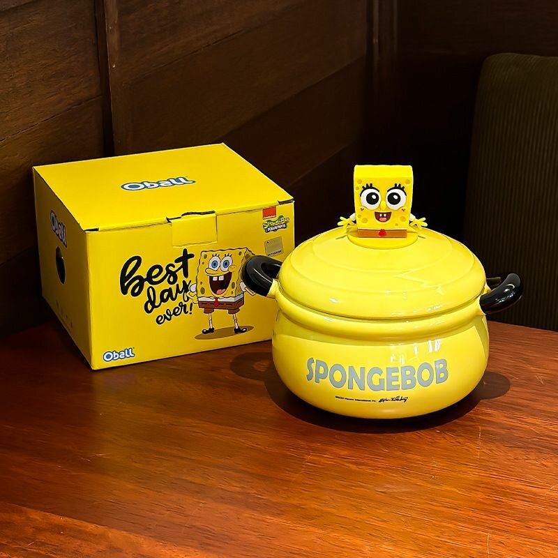 Подарочный набор Супница Губка Боб 1100 мл