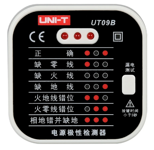 Тестер ошибок в проводке UNI-T UT09B