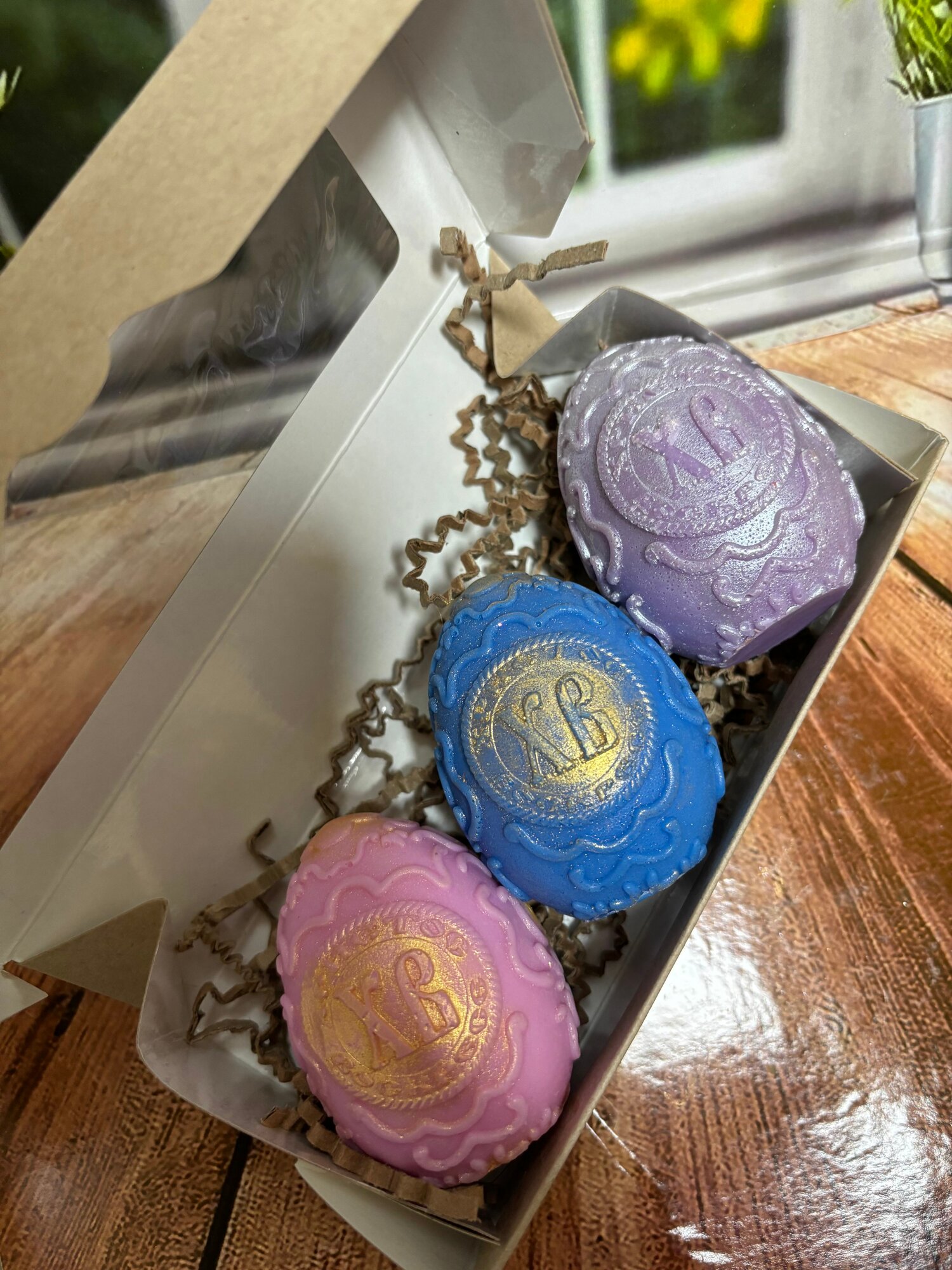 Сувенирное мыло/ Пасхальные яйца/ подарочный набор