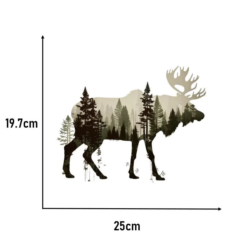 Нашивка для одежды Волк Тигр Лиса QM00177-8
