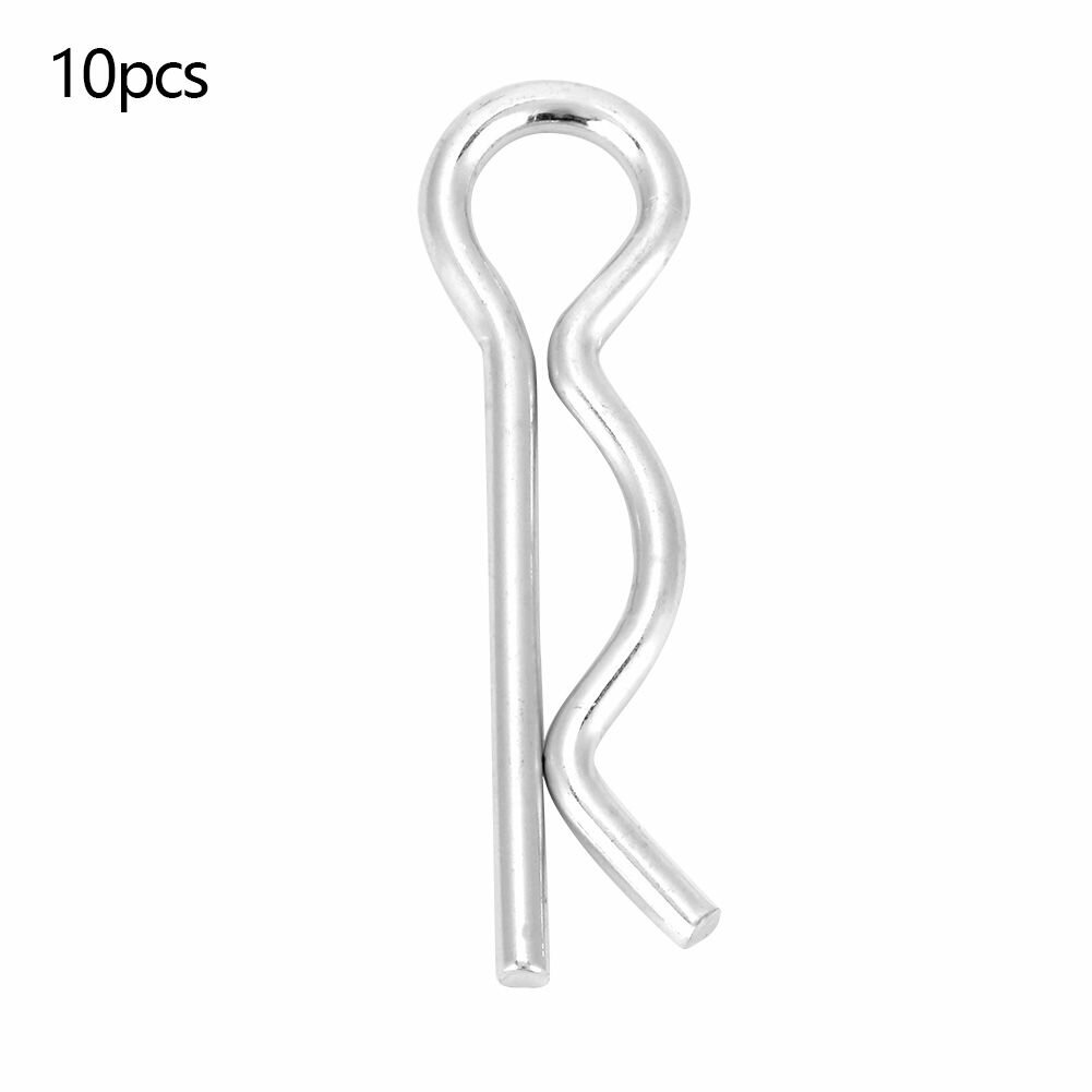 Десять стопорных штифтов R-типа с оцинковкой размер 2.5x45 мм