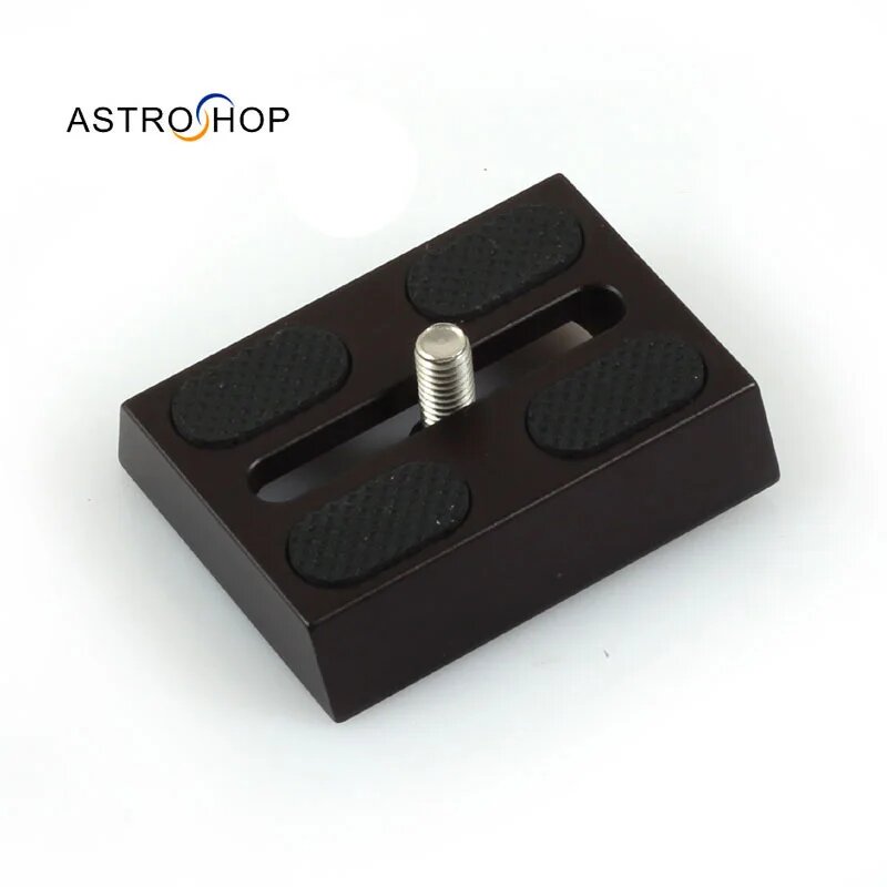 HERCULES S8209 пластина Ласточкина хвост с нескользящей быстроразъемной пластиной 52 мм (черный) соединение M5 M6 1/4 винт