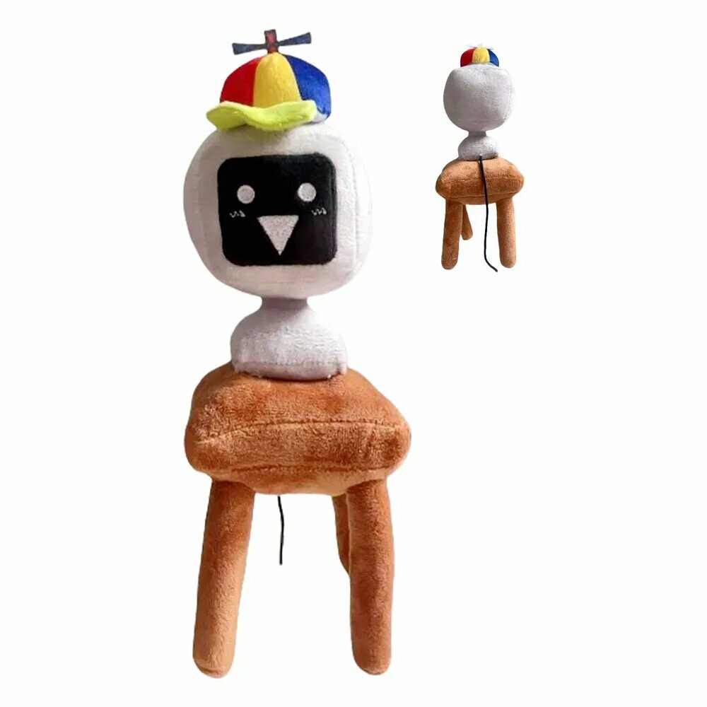 Мягкая игрушка, Суперсемейка Спрунки / Incredibox Sprunki, Мистер Веселый компьютер Mr. Fun Computer