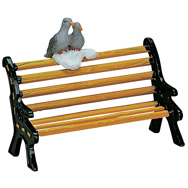 Статуэтка Лавочка для влюбленных, 5*6*4 см, Lemax, 74626-lemax