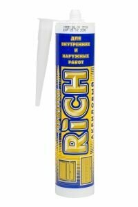 Герметик RICH акриловый белый 280мл