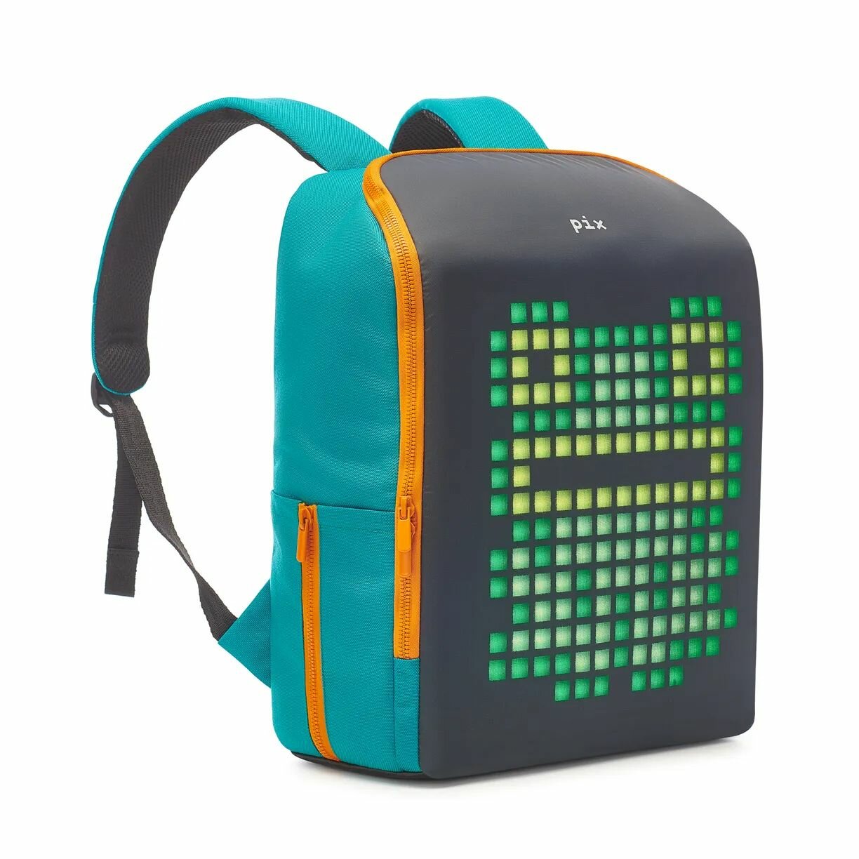 Рюкзак Pix Mini Blueberry, с LED-экраном, водонепроницаемый, 40x29x17 см