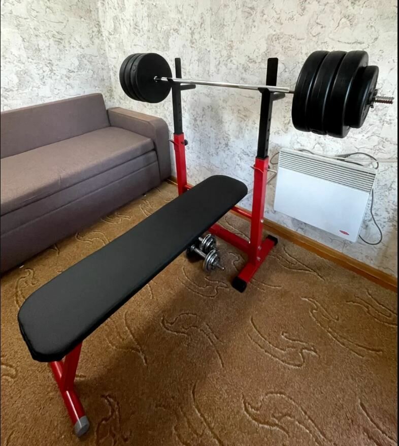 Скамья для жима Альфа (Складная)