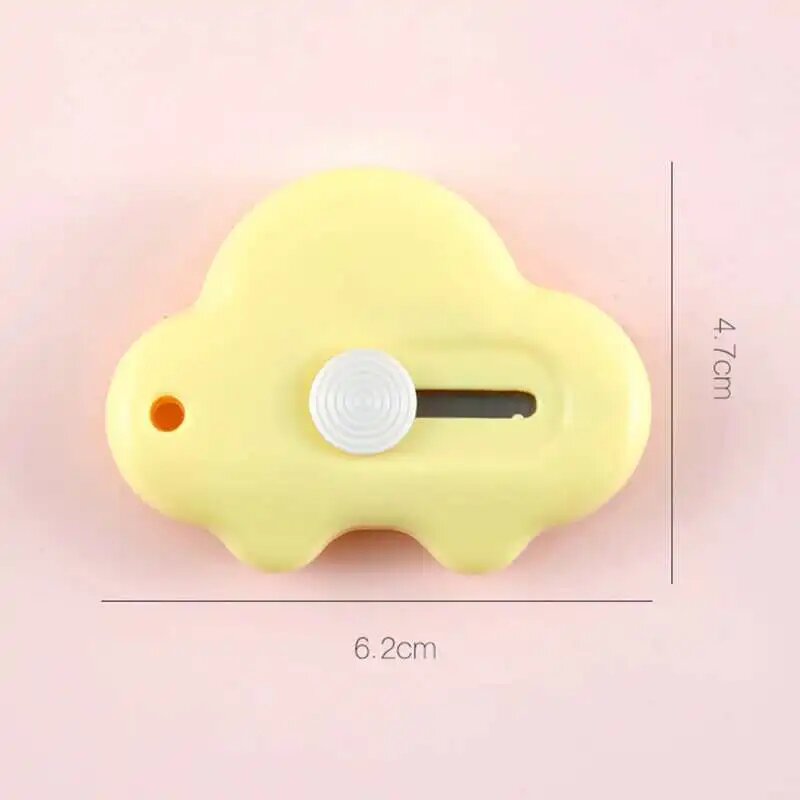 Мини-нож светло-желтый Kawaii CZ067, Color: B