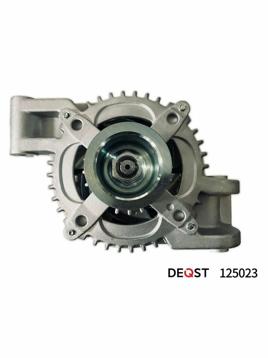 Генератор Deqst 125023, для FORD Focus/C-Max, передний, серебристый