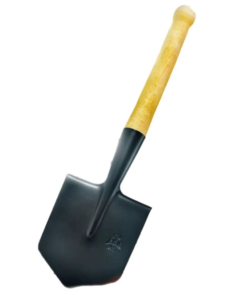 Саперная лопата МПЛ-50 без чехла , нержавеющая сталь, черная