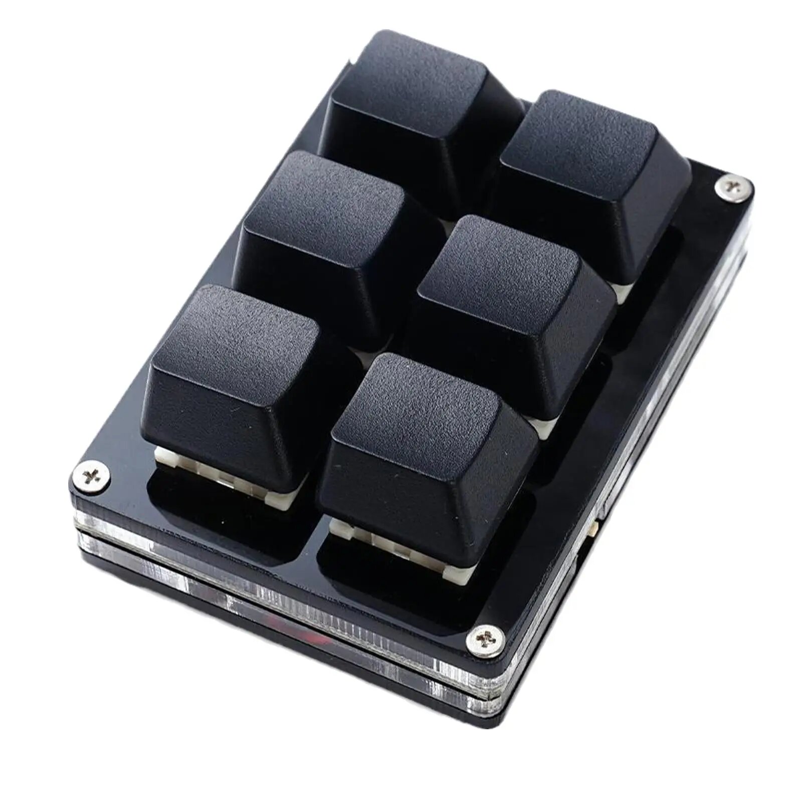 Механическая мини-клавиатура RGB 6 Keys, 3 mode TypeC White