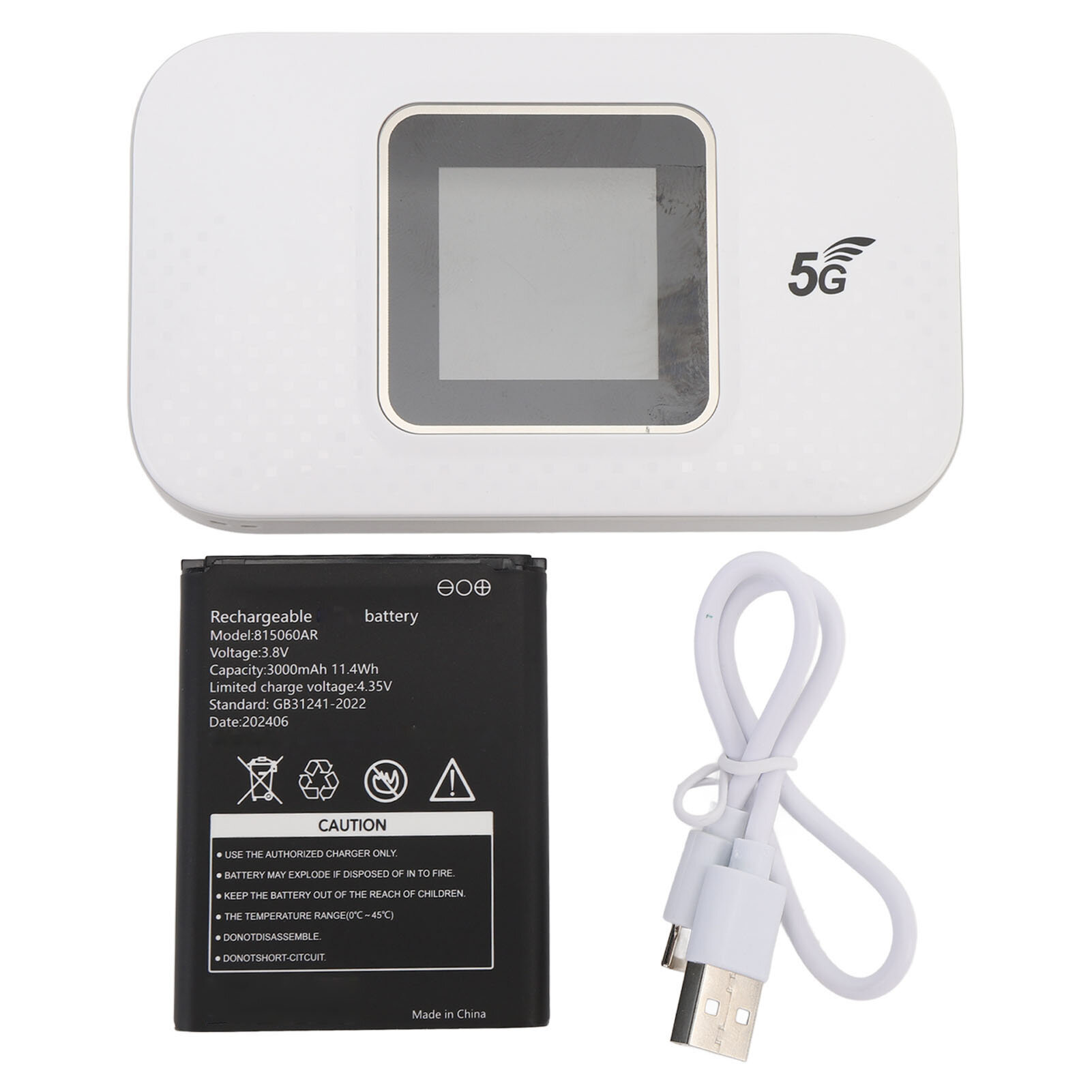 4G LTE мобильный беспроводной маршрутизатор, портативный Wi-Fi роутер с цветным экраном, точка доступа Wi-Fi для использования в помещении и на улице