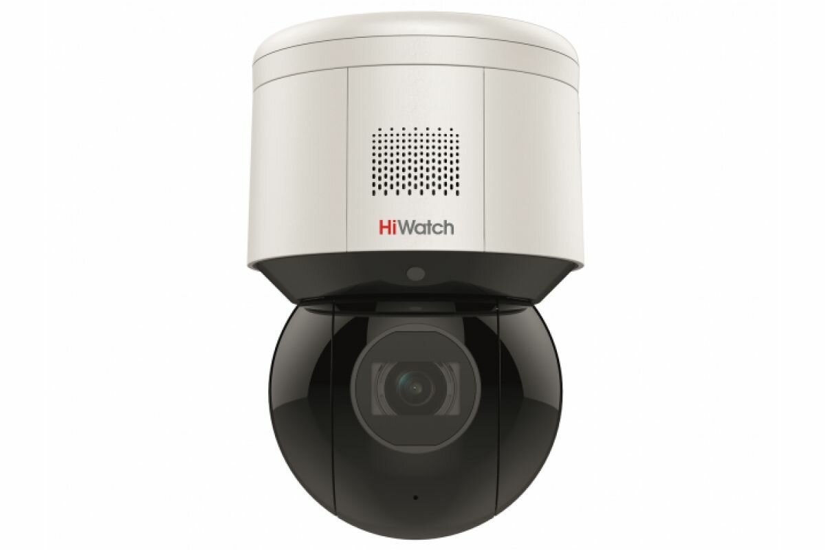 HiWatch PTZ-N3A404I-D(C) 4Мп уличная поворотная IP-камера c EXIR-подсветкой до 50м, строб, микрофоном и динамиком