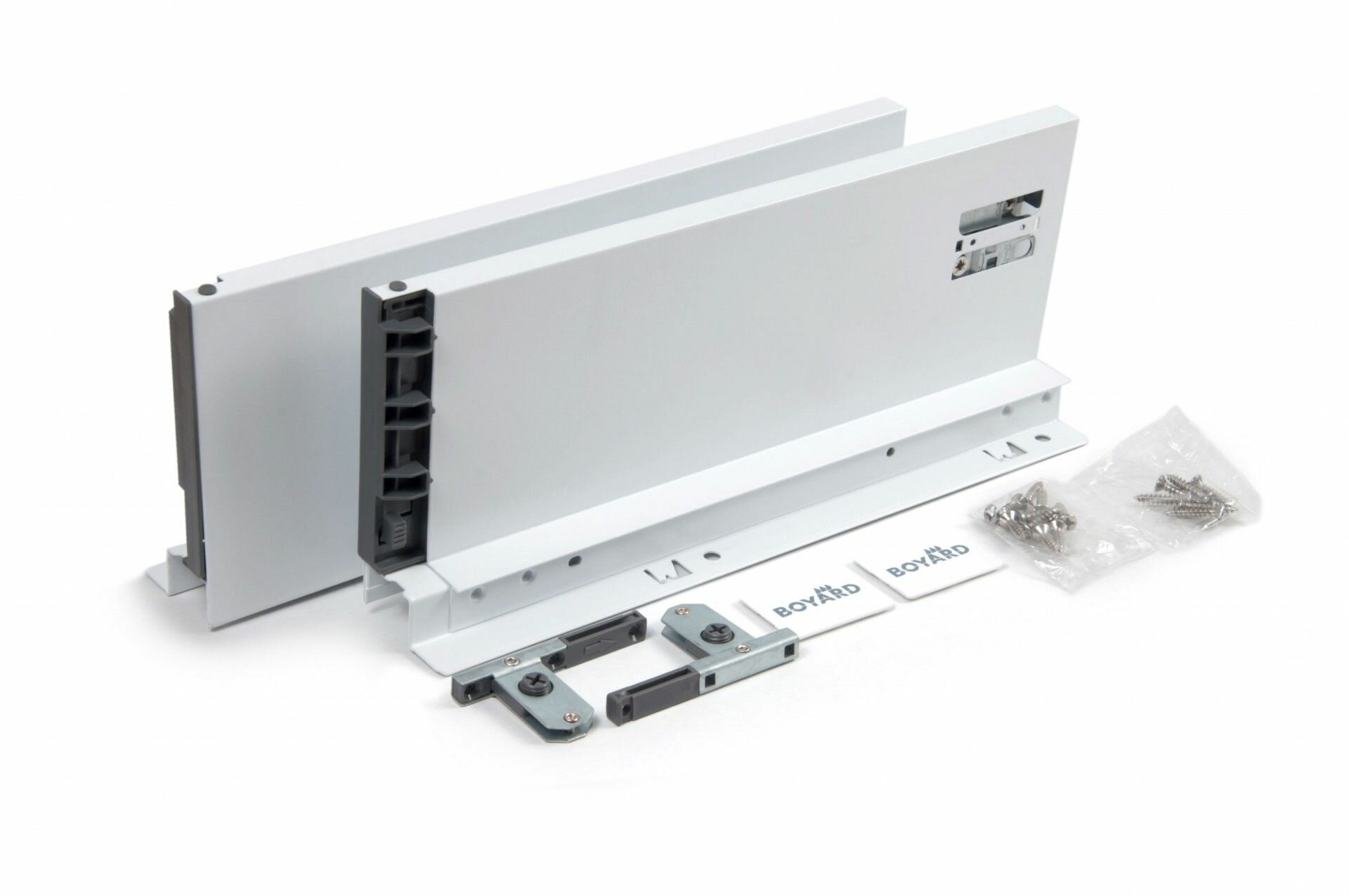 Прямые боковые стенки старт средней высоты SBDW12/W/300, белый RAL9003