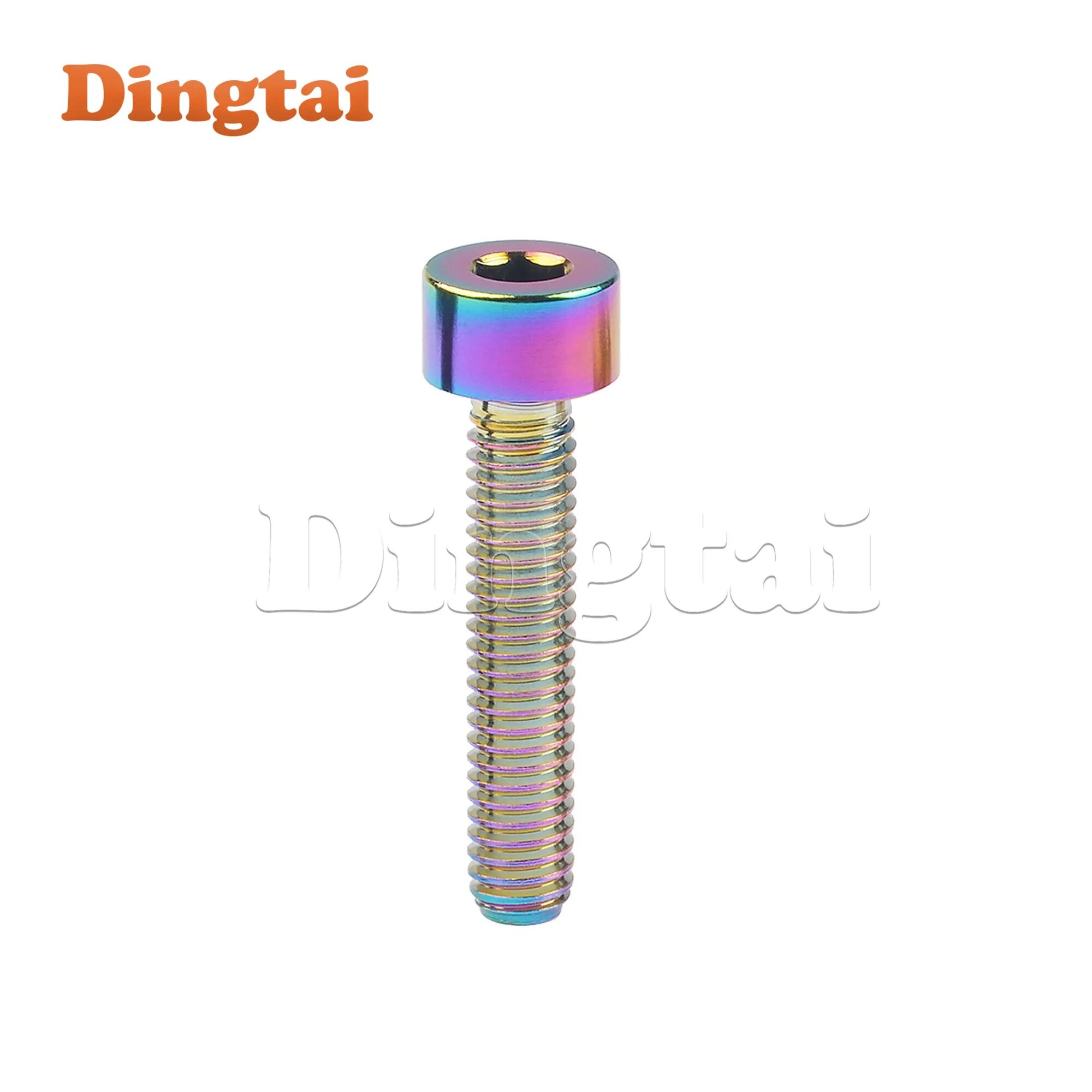 Dingtai титановые болты M5/M6 для велосипеда М5 (постельное белье), Rainbow, 20mm