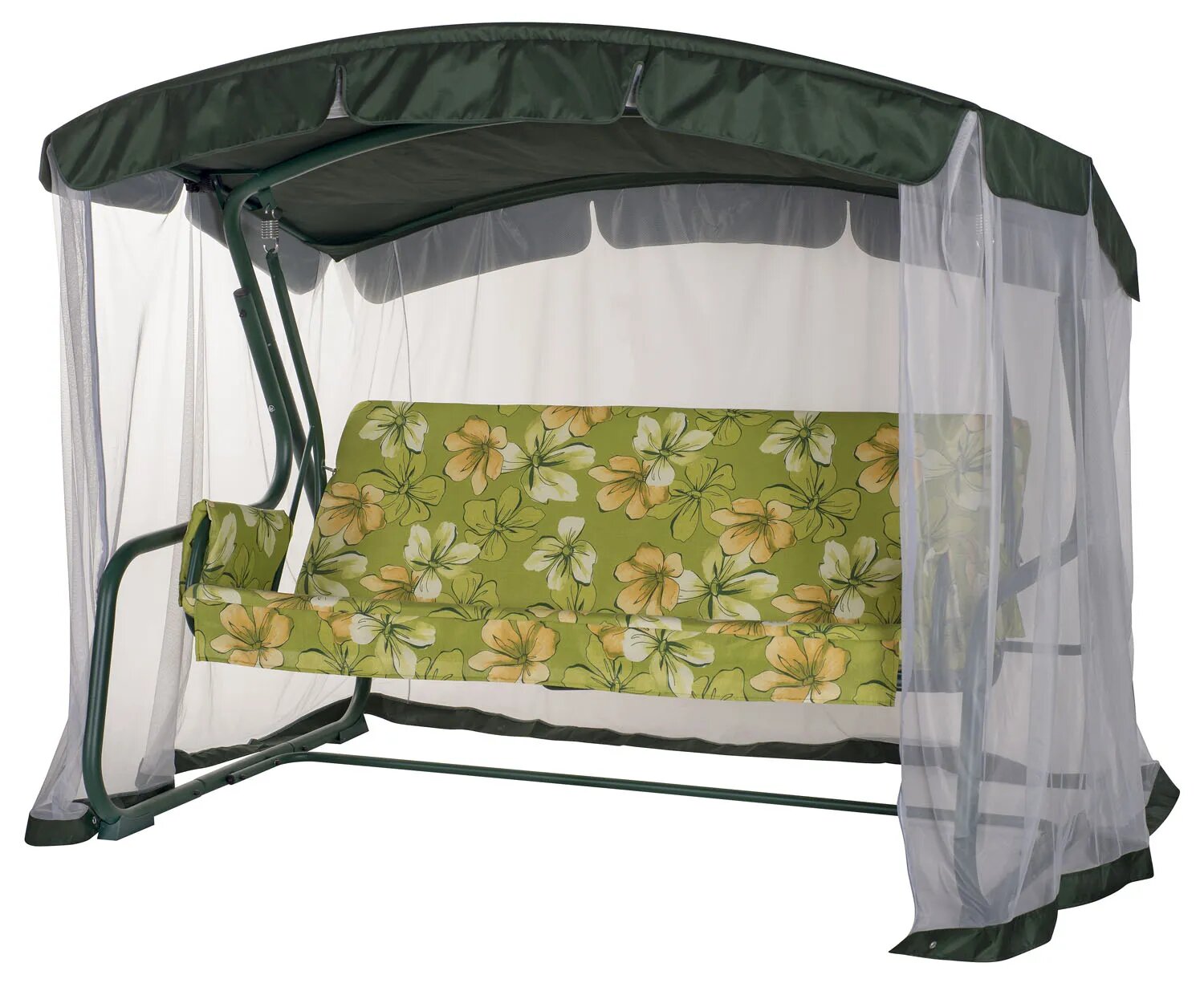 Качели садовые удачная мебель Качели садовые "Тропикана", металл, 3 места