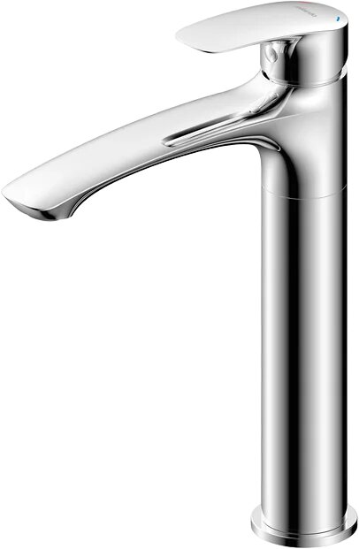 Смеситель для раковины Milardo Rora RORSB01M01 хром, глянцевый, кран для ванной в раковину, из латуни, рычажный, с керамическим картриджем