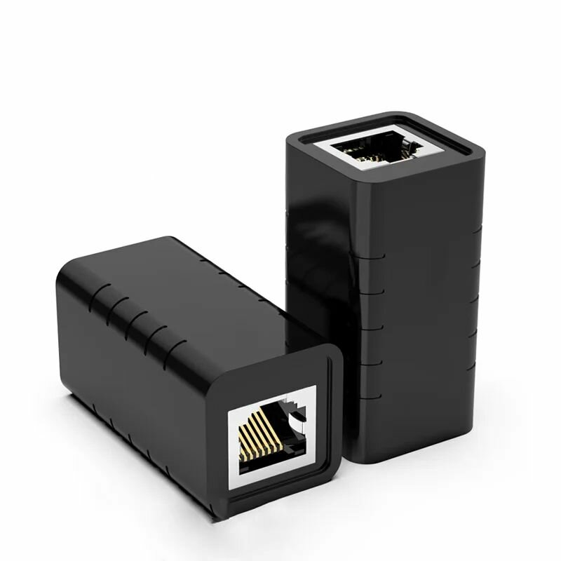 1 шт. разъем RJ45 удлинительный кабель Ethernet для Cat7 Cat 6 Cat5e сетевой удлинитель адаптер для кабеля Ethernet с гнездом