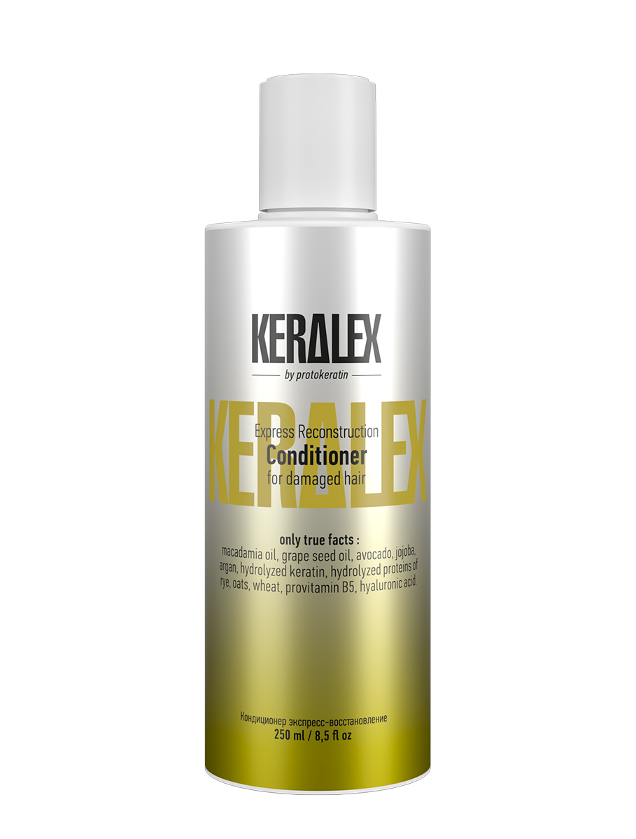 Кондиционер KERALEX экспресс-восстановление для поврежденных волос, 250 мл