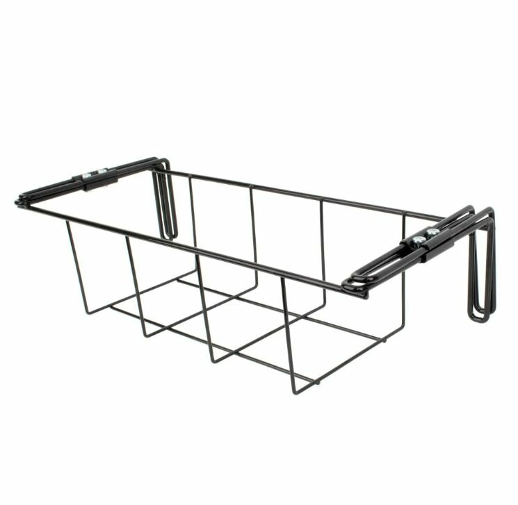 Держатель для балконного ящика металлический 40х18х12 см регулируемый