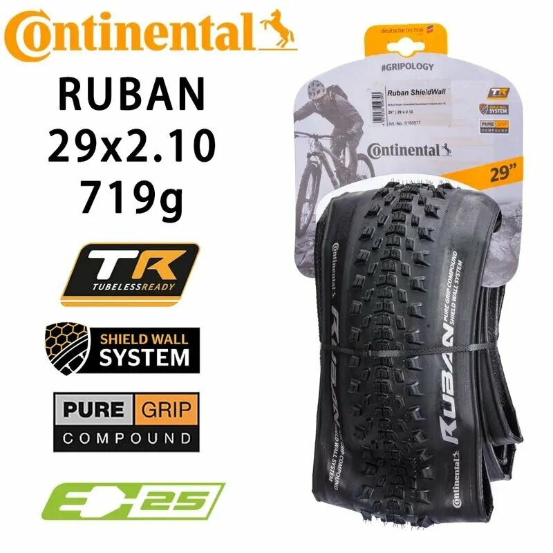 Continental Покрышка, диаметр колеса:29 (дюймы), 29X2.0, Складной, защищенный от проколов и грязи