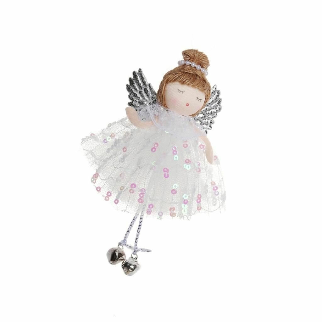 Рождественские украшения из крыльев ангела-Белый