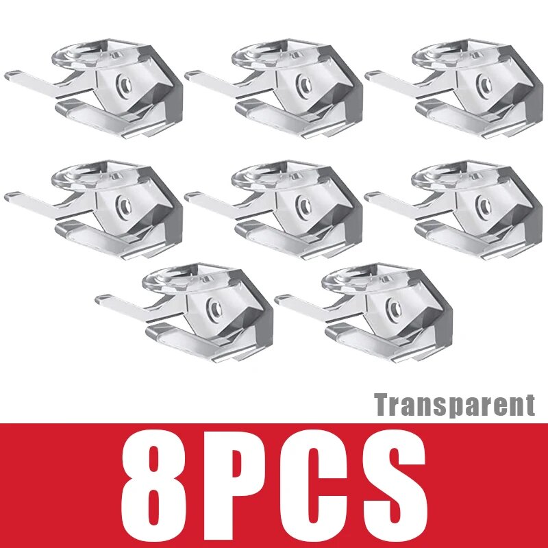 8 шт, настенные крючки для бейсболок и кепок