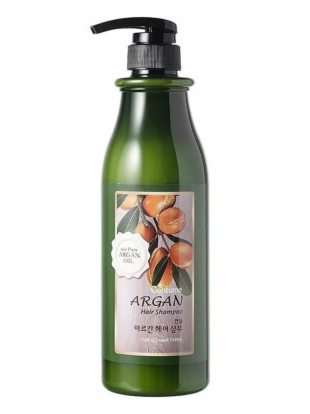 CONFUME Шампунь для волос Argan Hair Shampoo, 750 мл